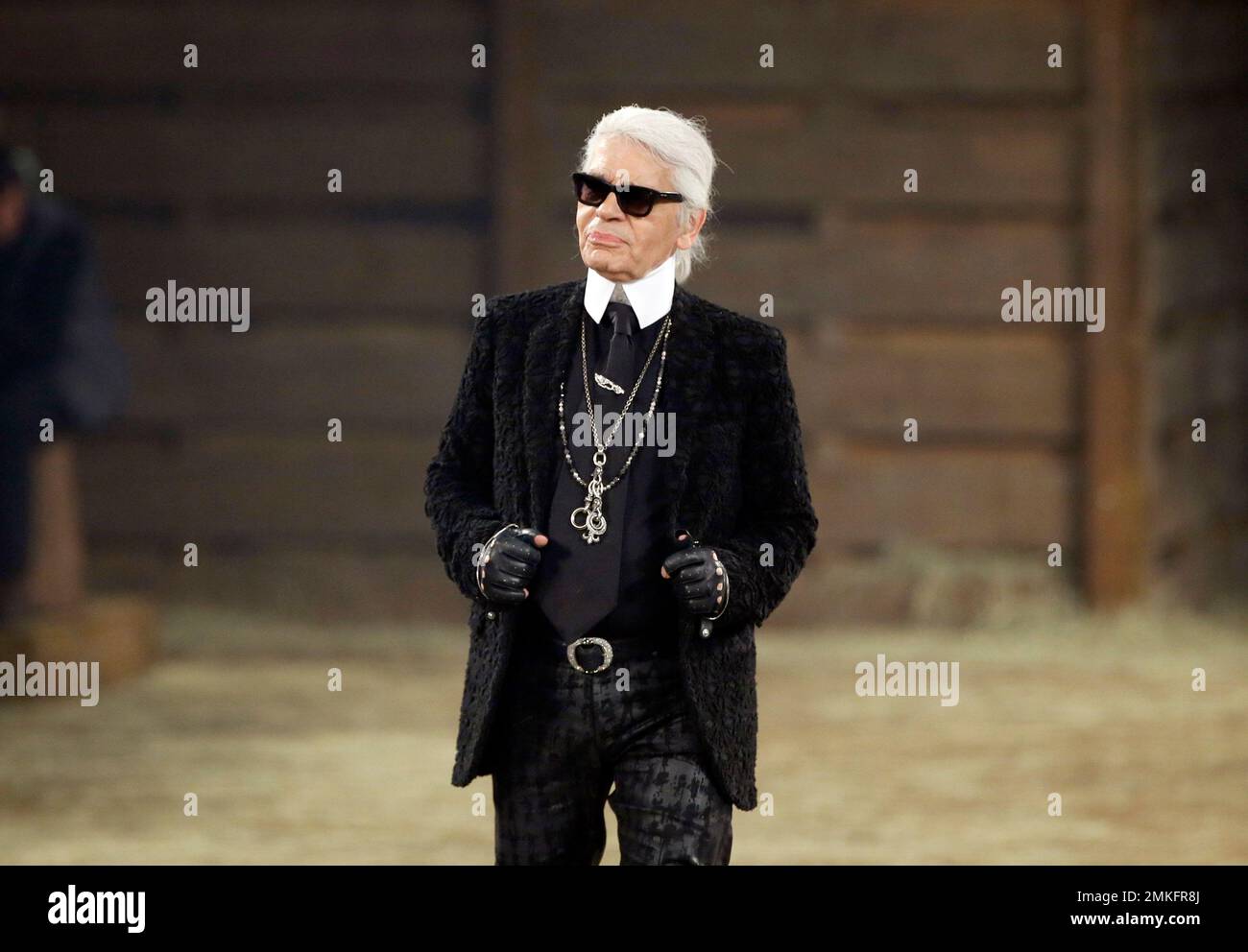 FILE - In this Tuesday, Dec. 10, 2013 file photo, Chanel designer Karl ...