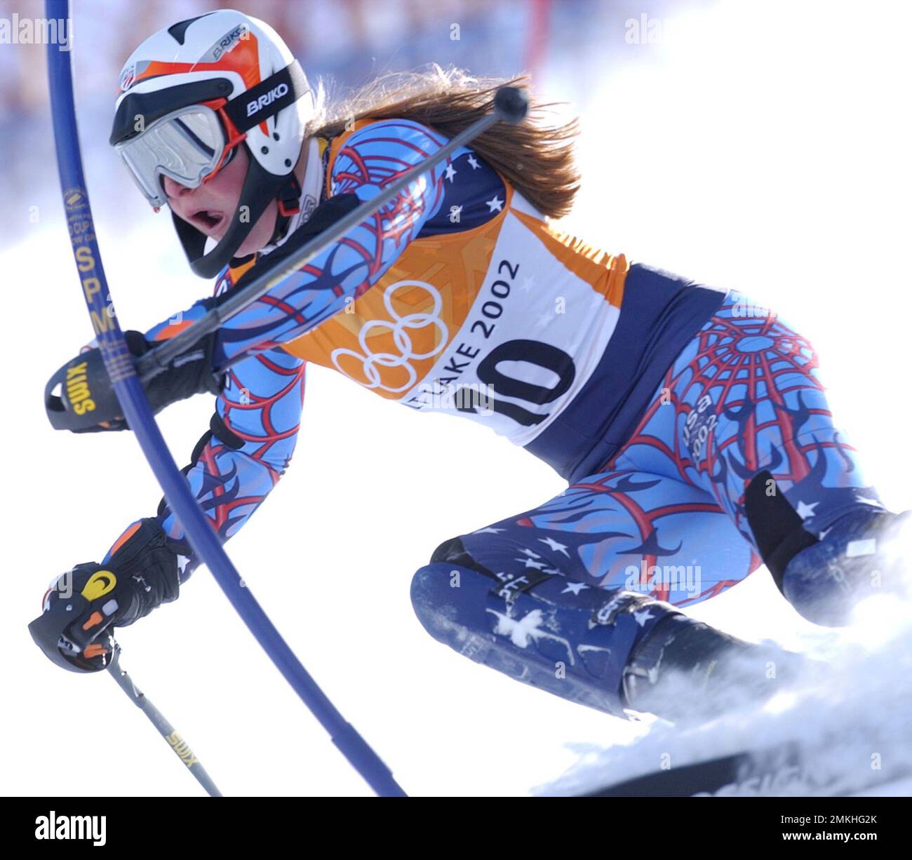 FILE - In this Thursday, Feb. 14, 2002 file photo Lindsey Vonn of the ...