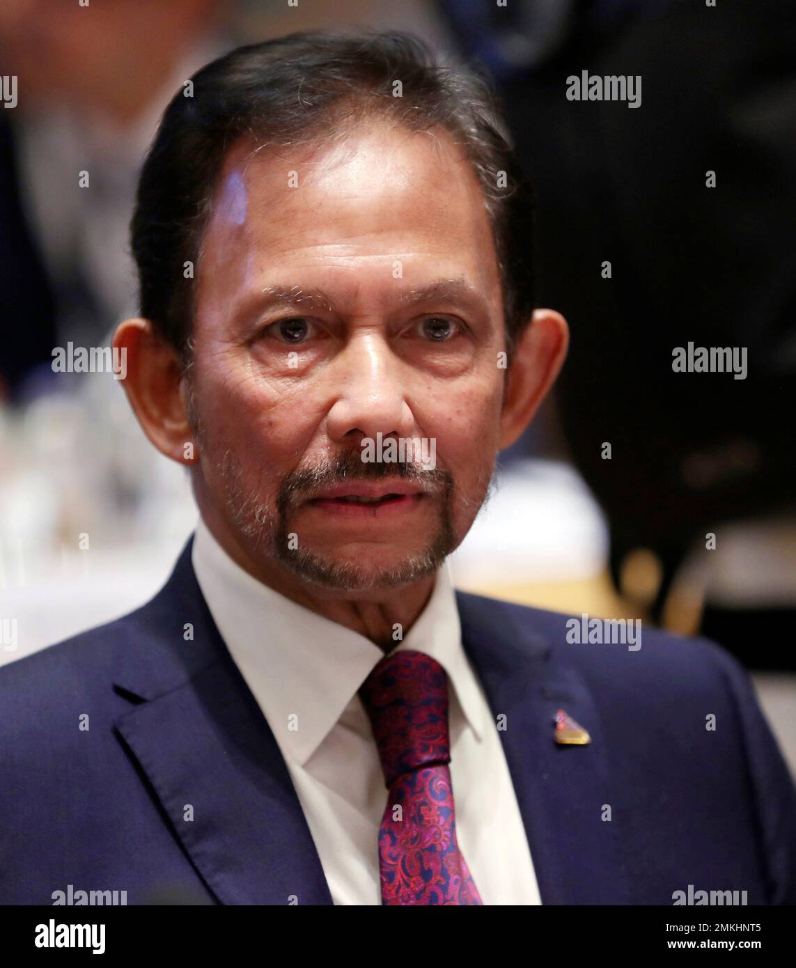 FILE - In this Oct. 18, 2018, file photo, Brunei's Sultan Hassanal ...