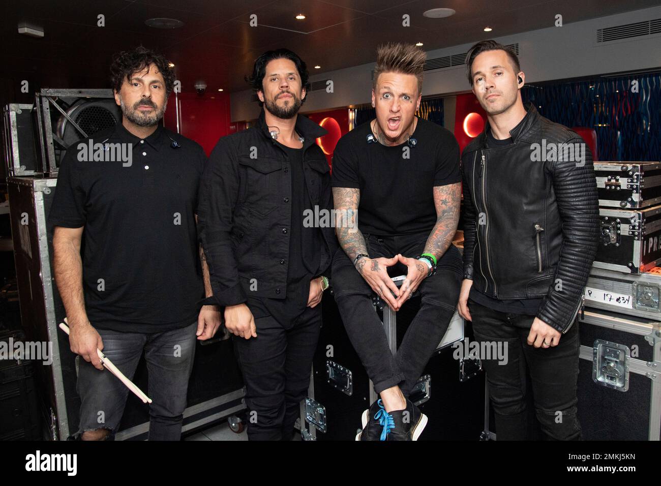 Tony Palermo, from left, Tobin Esperance, Jacoby Shaddix, and Jerry ...