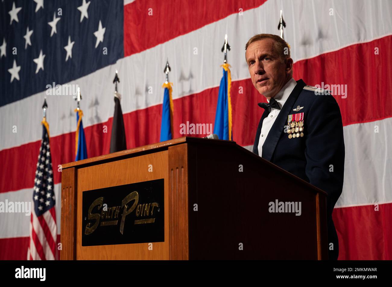 Le major général de la Force aérienne des États-Unis, cas A. Cunningham ...
