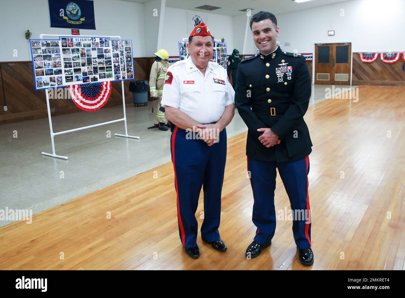 Frank Muscarello, commandant du détachement 774 de la Marine corps ...
