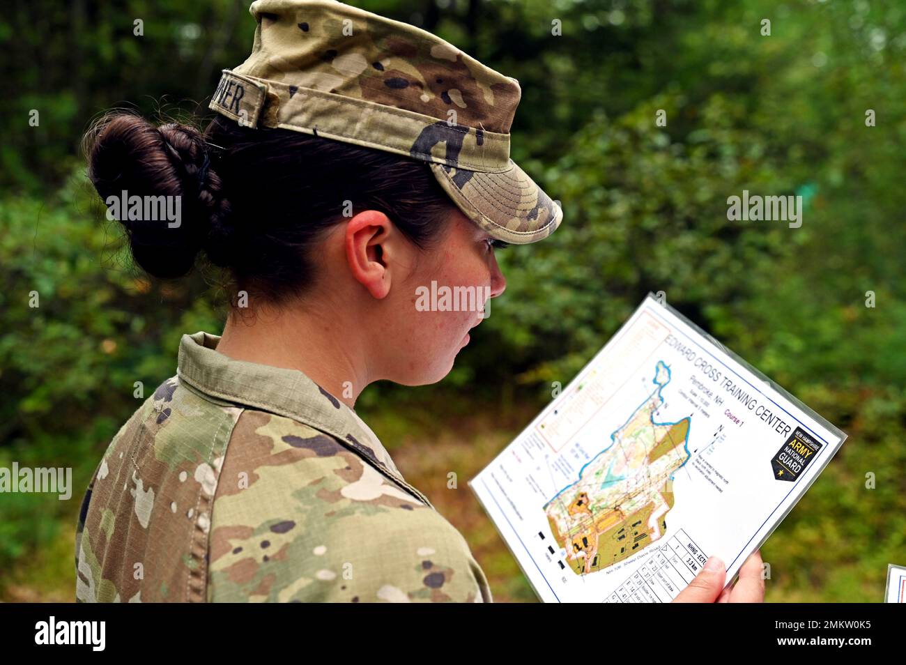 Le cadet de la Garde nationale de l'Armée du New Hampshire Tovah ...