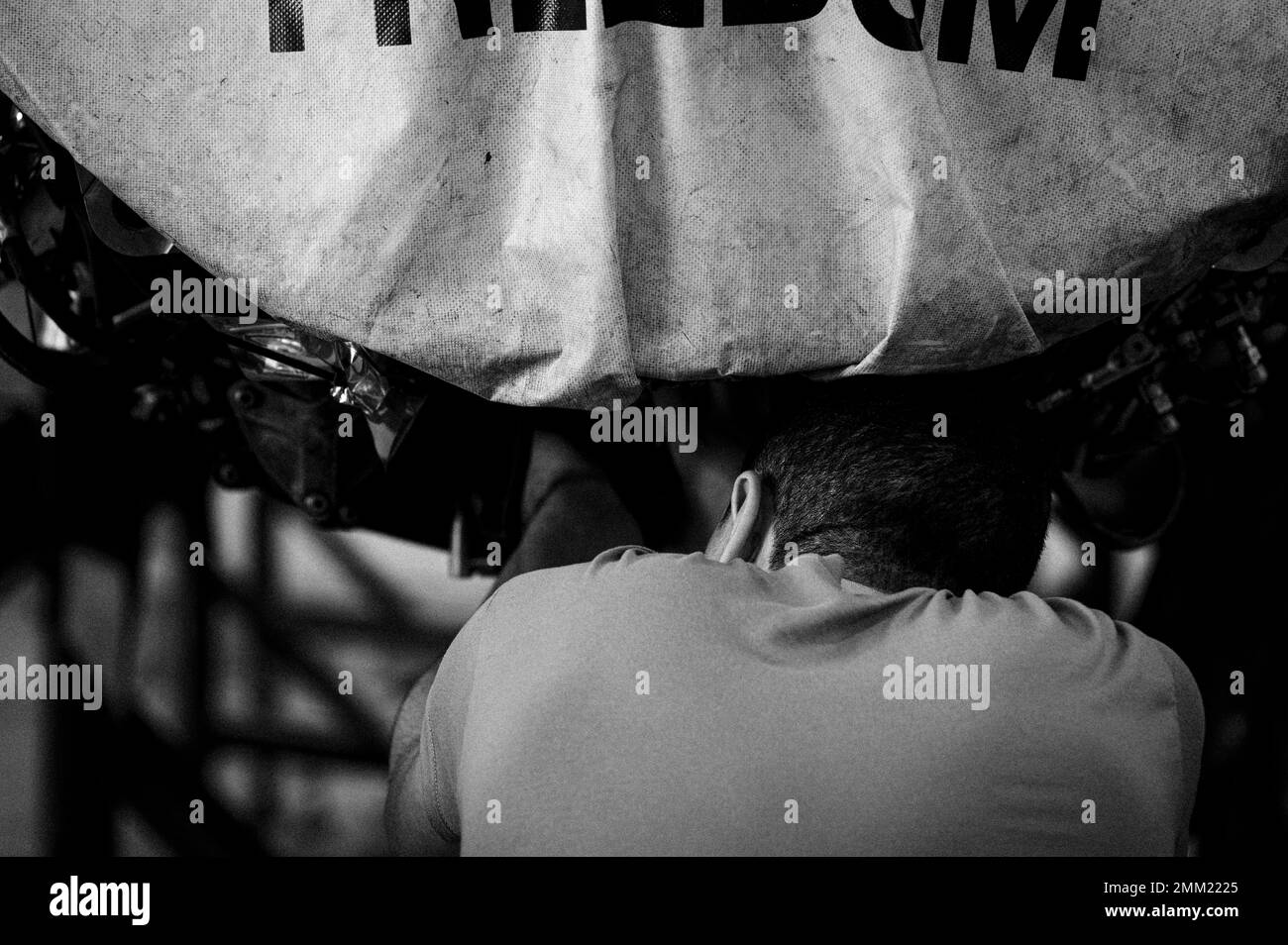 La Force aérienne américaine Jacob combat avec l'escadron de ...