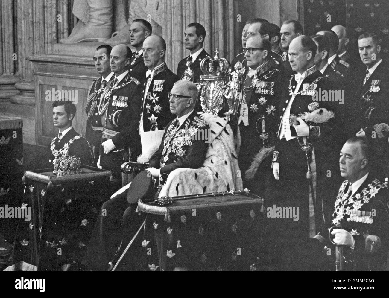 King gustaf vi adolf of sweden Banque de photographies et d’images à ...