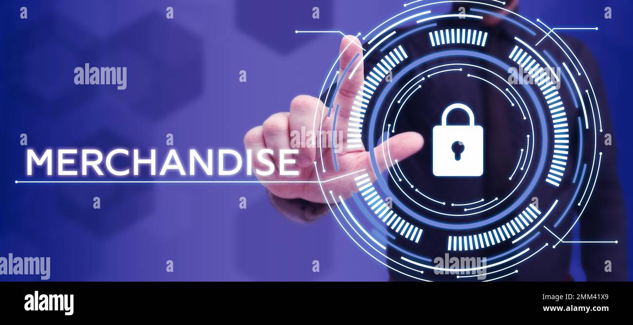 Écriture affichage de texte marchandise. Idée d'affaires les ...