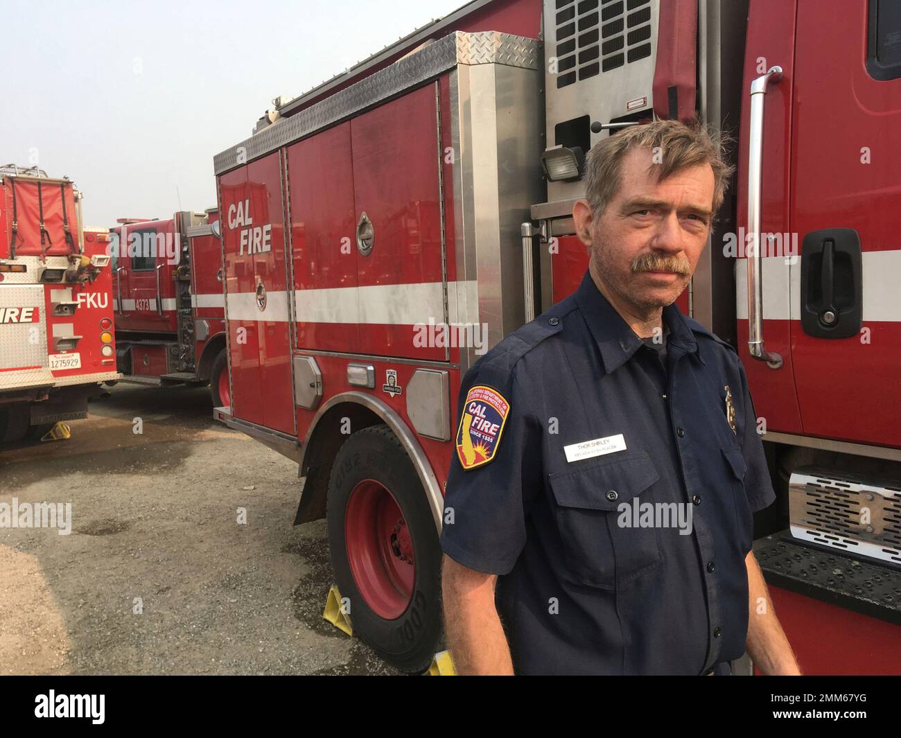 CalFire firefighter Thor Shirley comments on how firefighters can ...