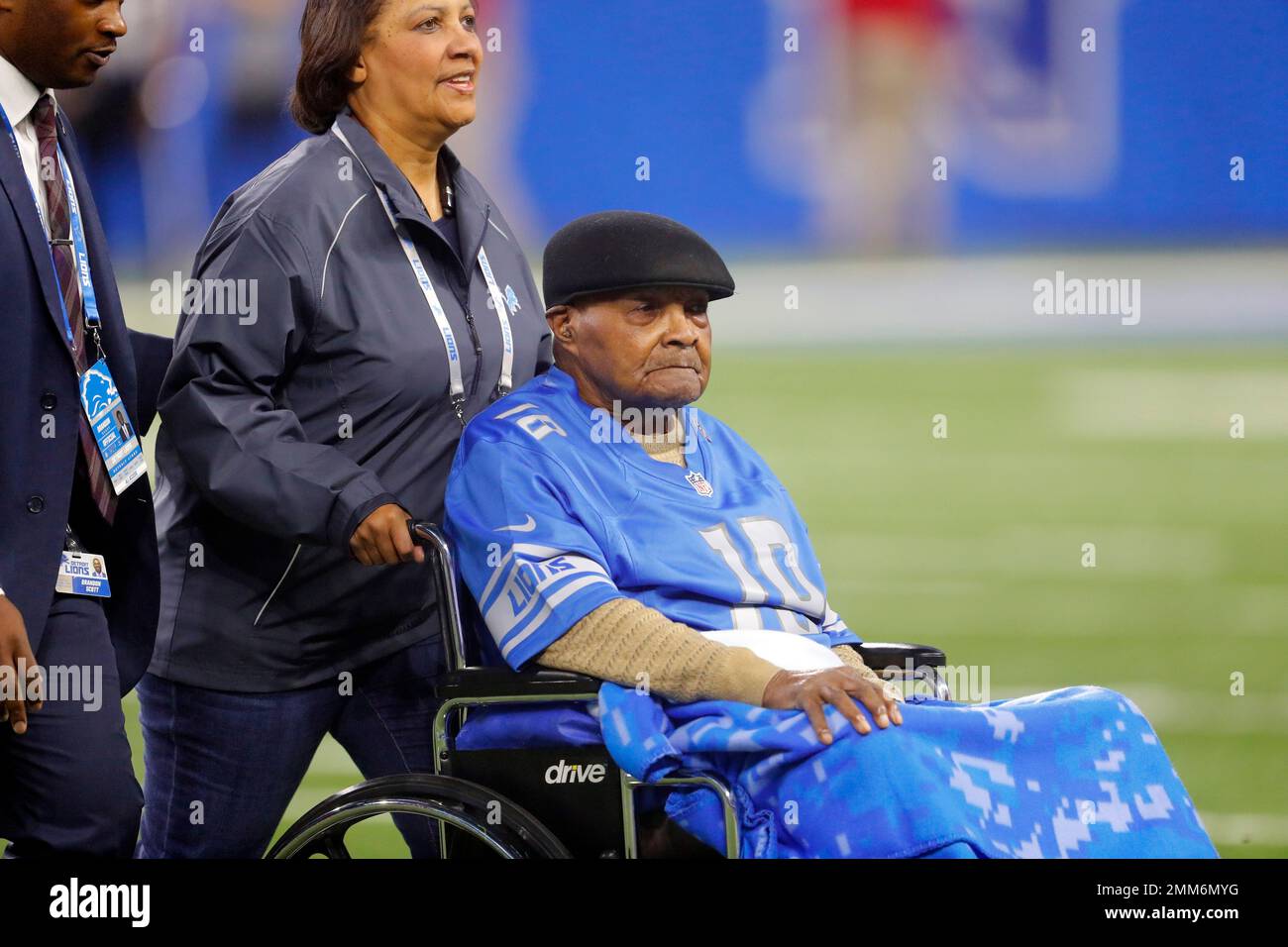 FILE - In this Nov. 12, 2017, file photo, Wally Triplett, a member of ...