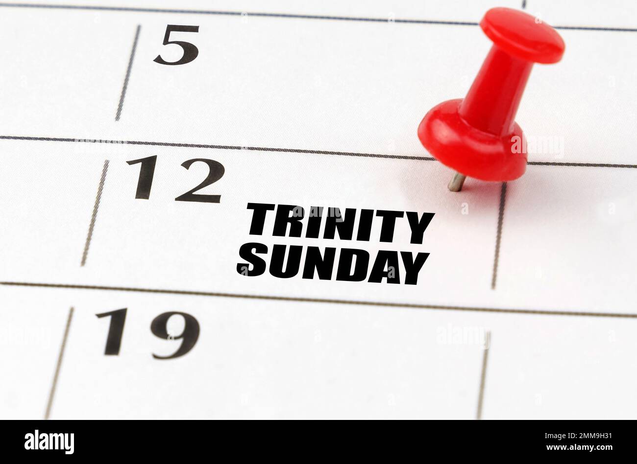 Les jours fériés internationaux. Sur la grille du calendrier, la date ...