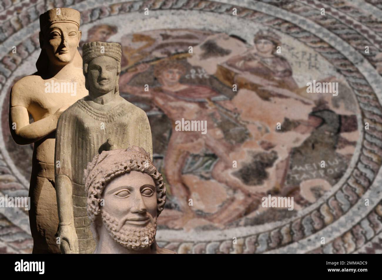 Mosaic in the house of dionysos Banque de photographies et d’images à haute résolution - Alamy