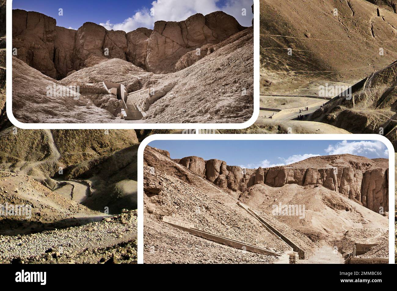 La Vallée des Rois (Egypte) est une zone archéologique d'importance ...