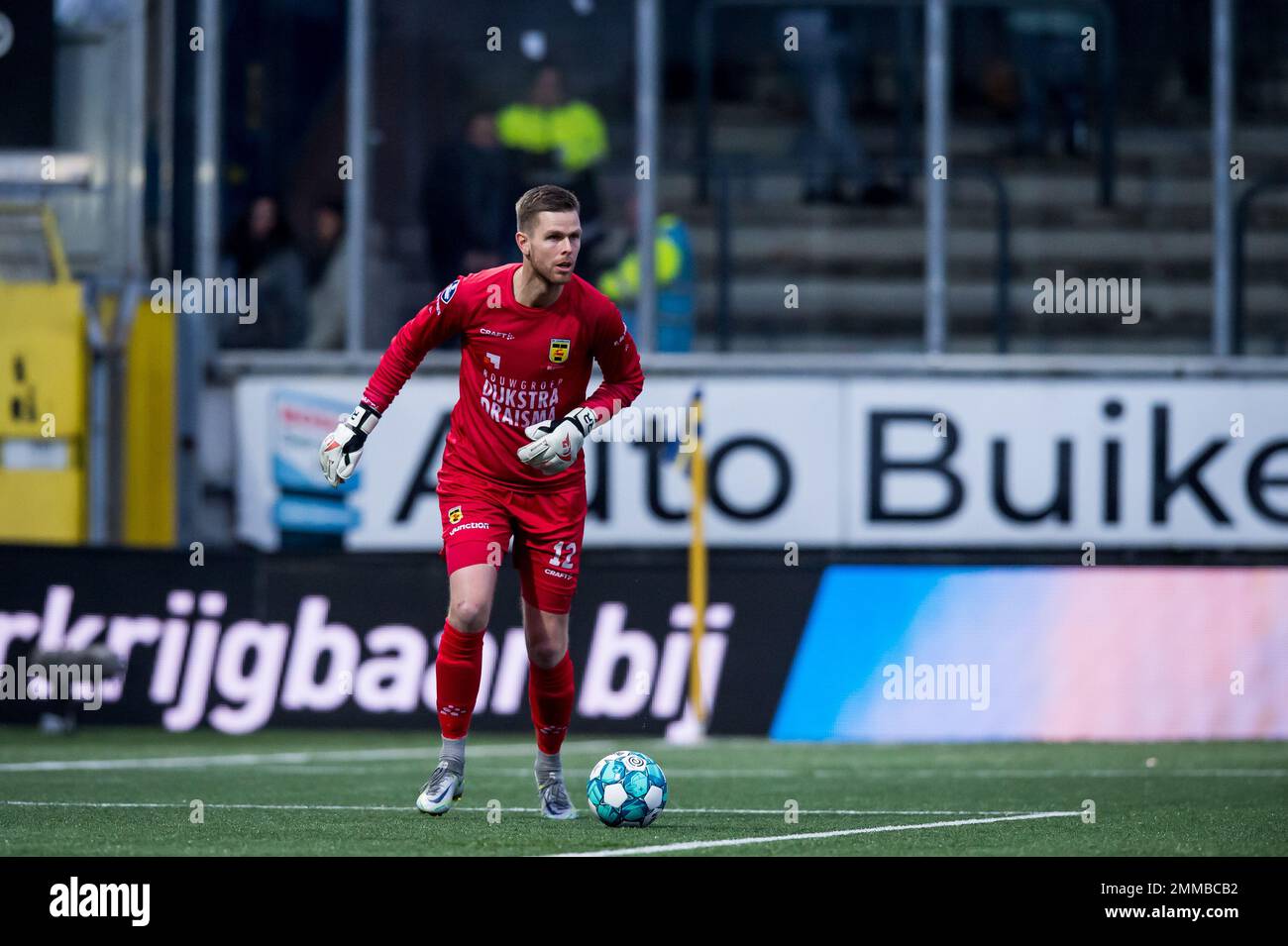 LEEUWARDEN - Robbin Ruiter de SC Cambuur pendant le match de première ...