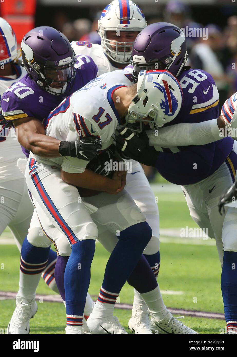 FILE - In this Sept. 23, 2018, file photo, Buffalo Bills quarterback ...