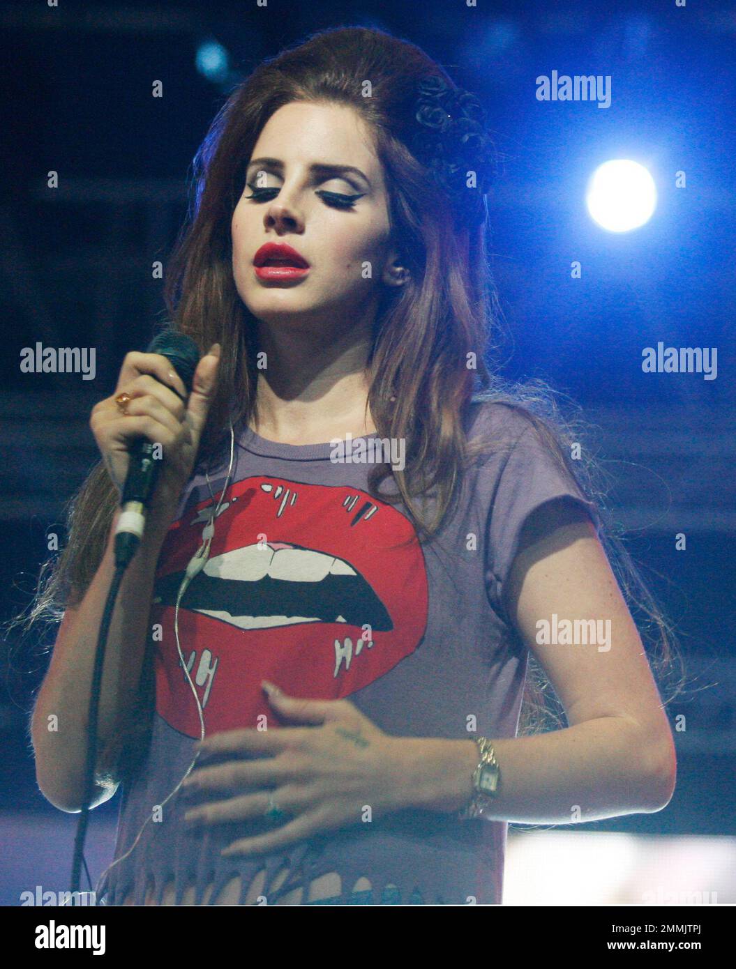 FILE - In this June 22, 2012 file photo, singer Lana Del Ray performs ...