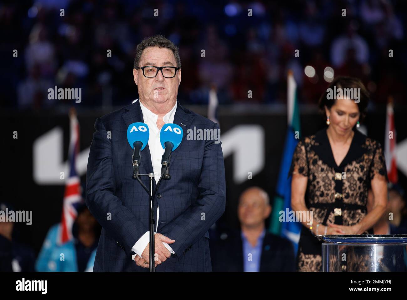 Melbourne, Australie. 29th janvier 2023. Le directeur de l'exploitation ...