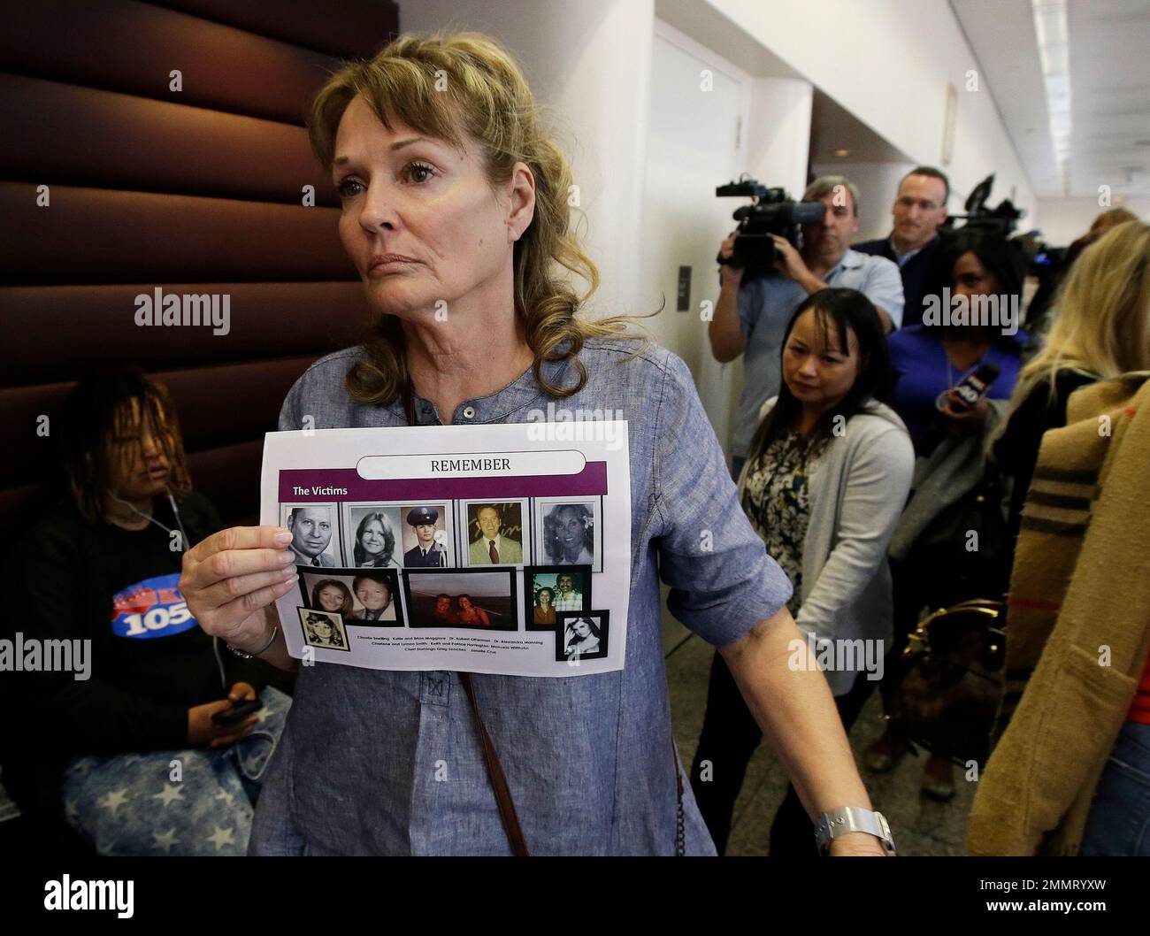 File - In this May 14, 2018, file photo, Melanie Barbeau displays ...