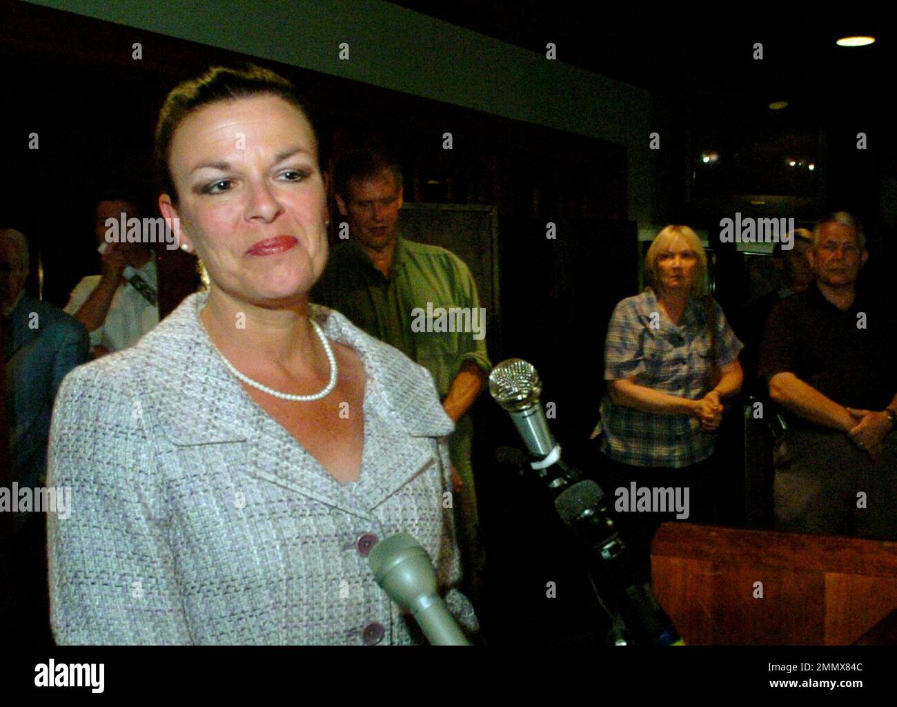 FILE - In this May 2, 2006, file photo, attorney Freda Black announces ...