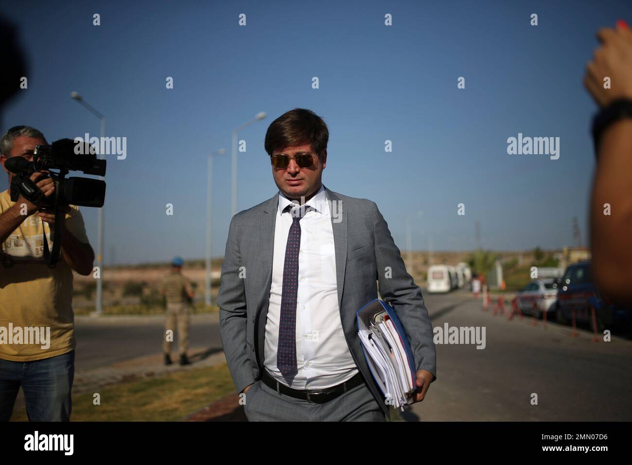 Ismail Cem Halavurt, the lawyer of jailed Andrew Craig Brunson who ...