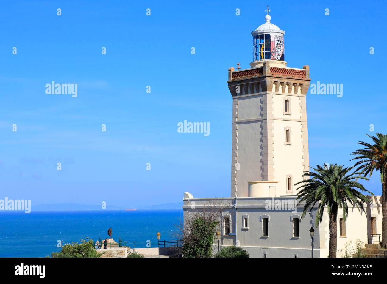 Maroc, région de Tanger-Tétouan-Al Hoceima, Tanger, Cap Spartel, phare ...
