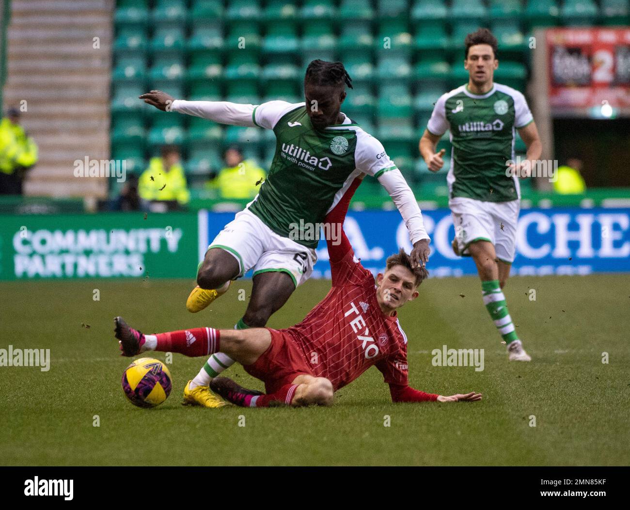 Cinch Premiership - Hibernian FC et Aberdeen FC 28/1/2023. Le théâtre ...