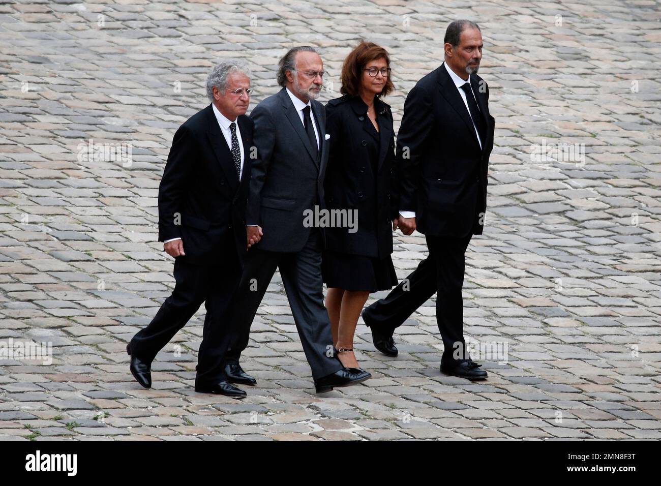 The Children of late Serge Dassault, Chairman and CEO of Dassault Group ...