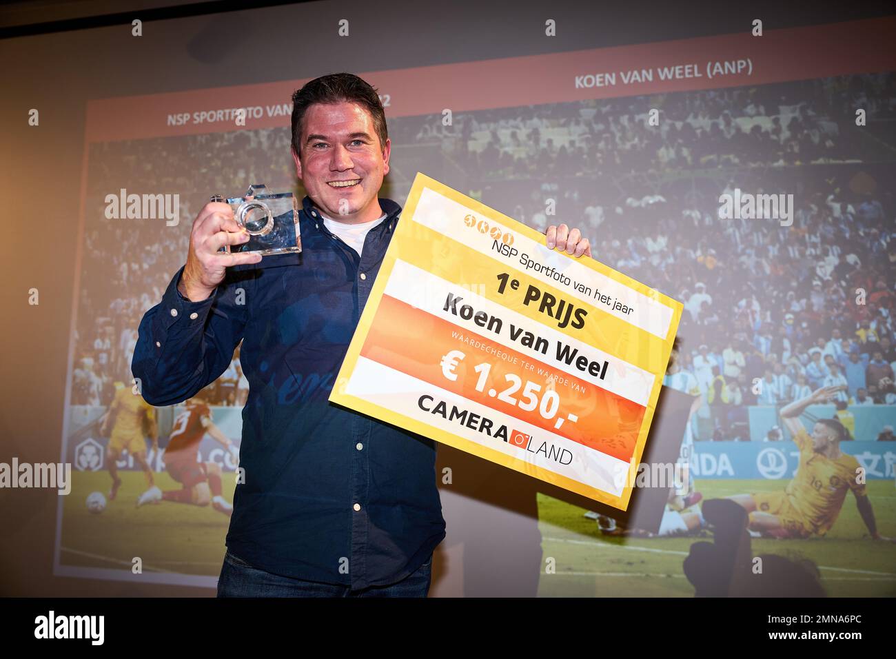 RIJSWIJK - photographe Koen van Weel (ANP) a remporté le NSP/Zilveren ...