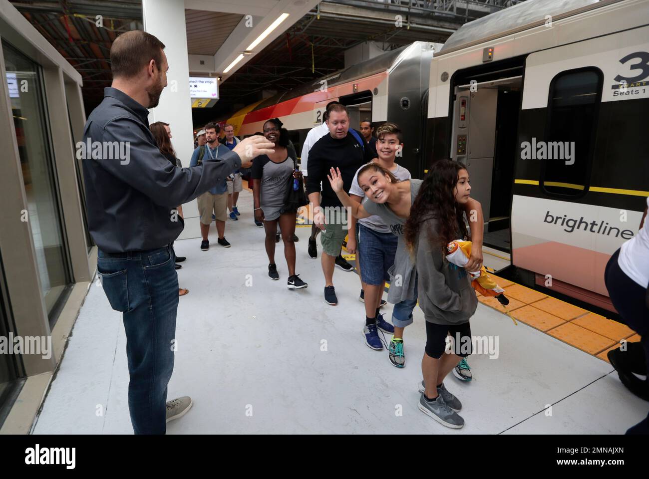 Patrick Goddard, President and Chief Operating Officer of Brightline ...
