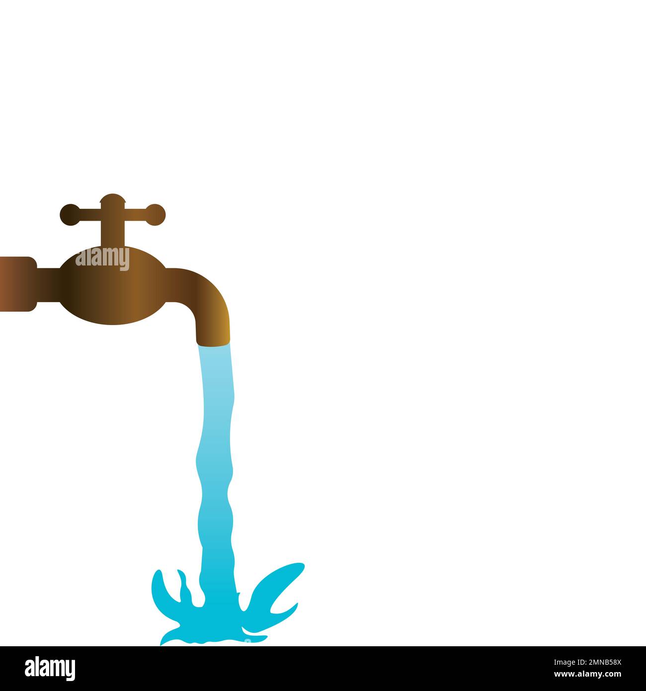 icône de robinet d'eau illustration vectorielle logo arrière-plan Photo ...