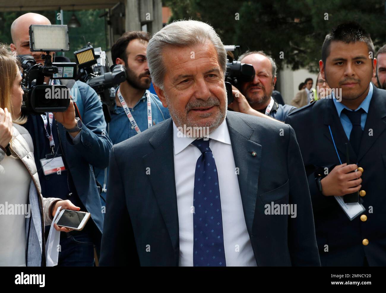 FILE -- In this file photo taken May 4, 2018, Fulvio Conti walks at the ...