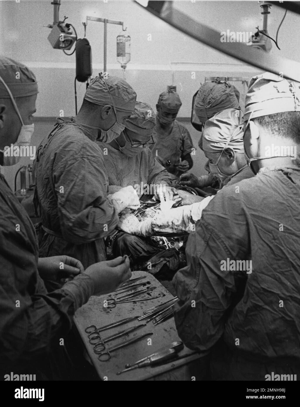 Classe de guerre vietnamienne Banque d'images noir et blanc - Alamy