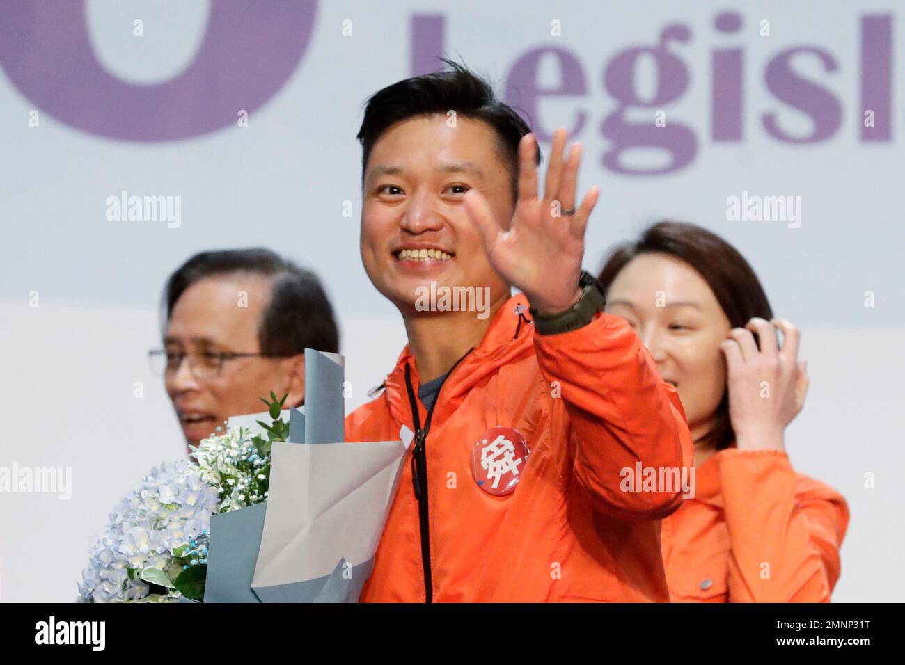Hong Kong pro-Beijing by-election candidate Vincent Cheng Wing-shun ...