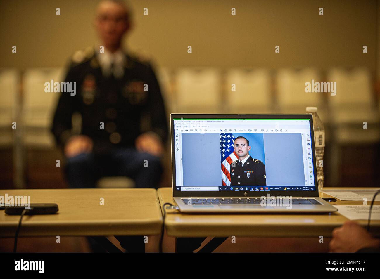 Le dossier de la Commission du SPC de l'armée américaine. Nathaniel ...