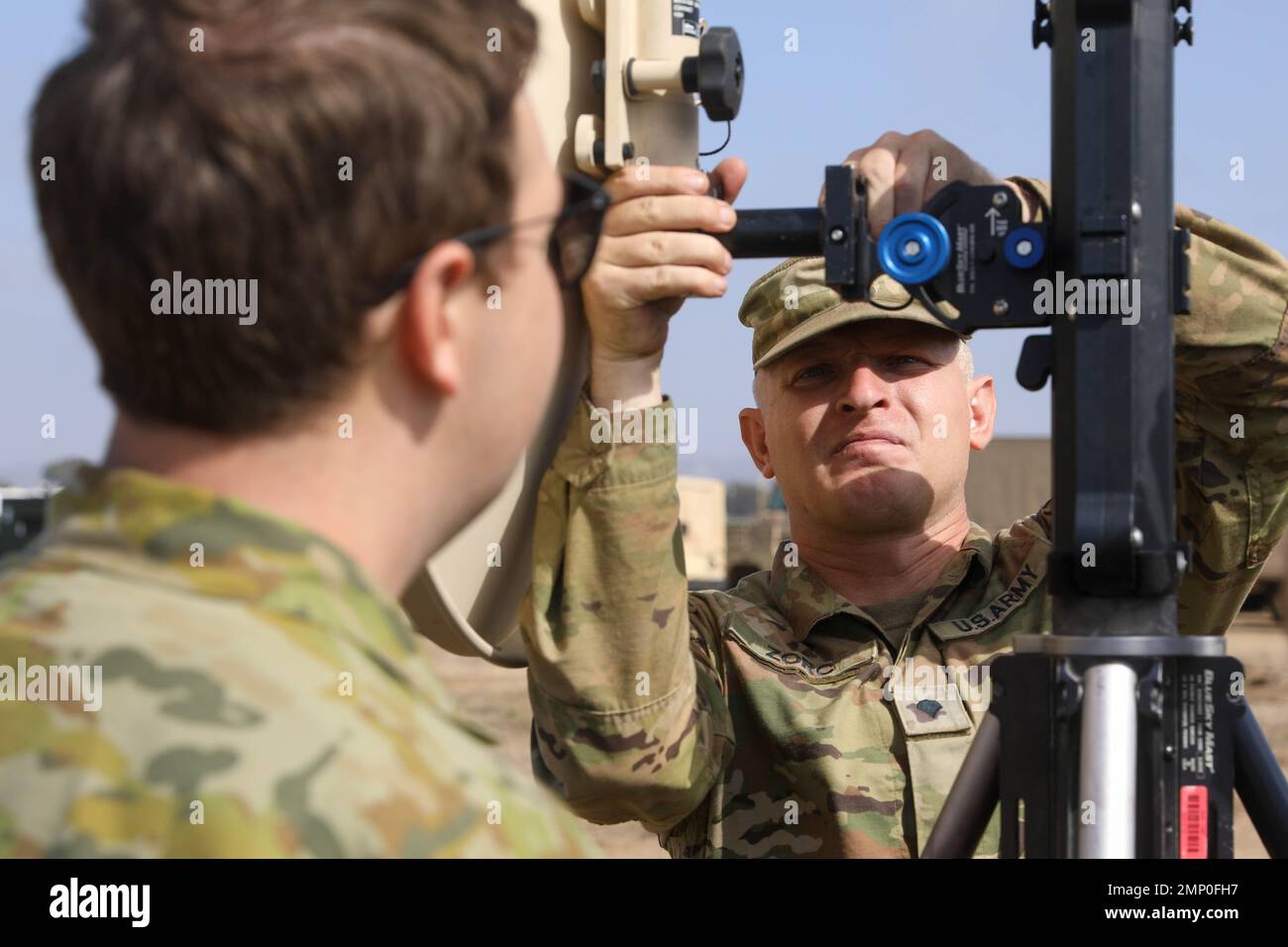 1st combat signal regiment Banque de photographies et d’images à haute ...