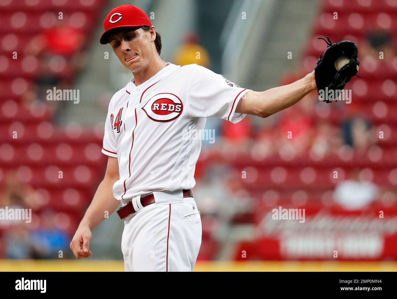 FILE - In this Sept. 21, 2017, file photo, Cincinnati Reds starting ...