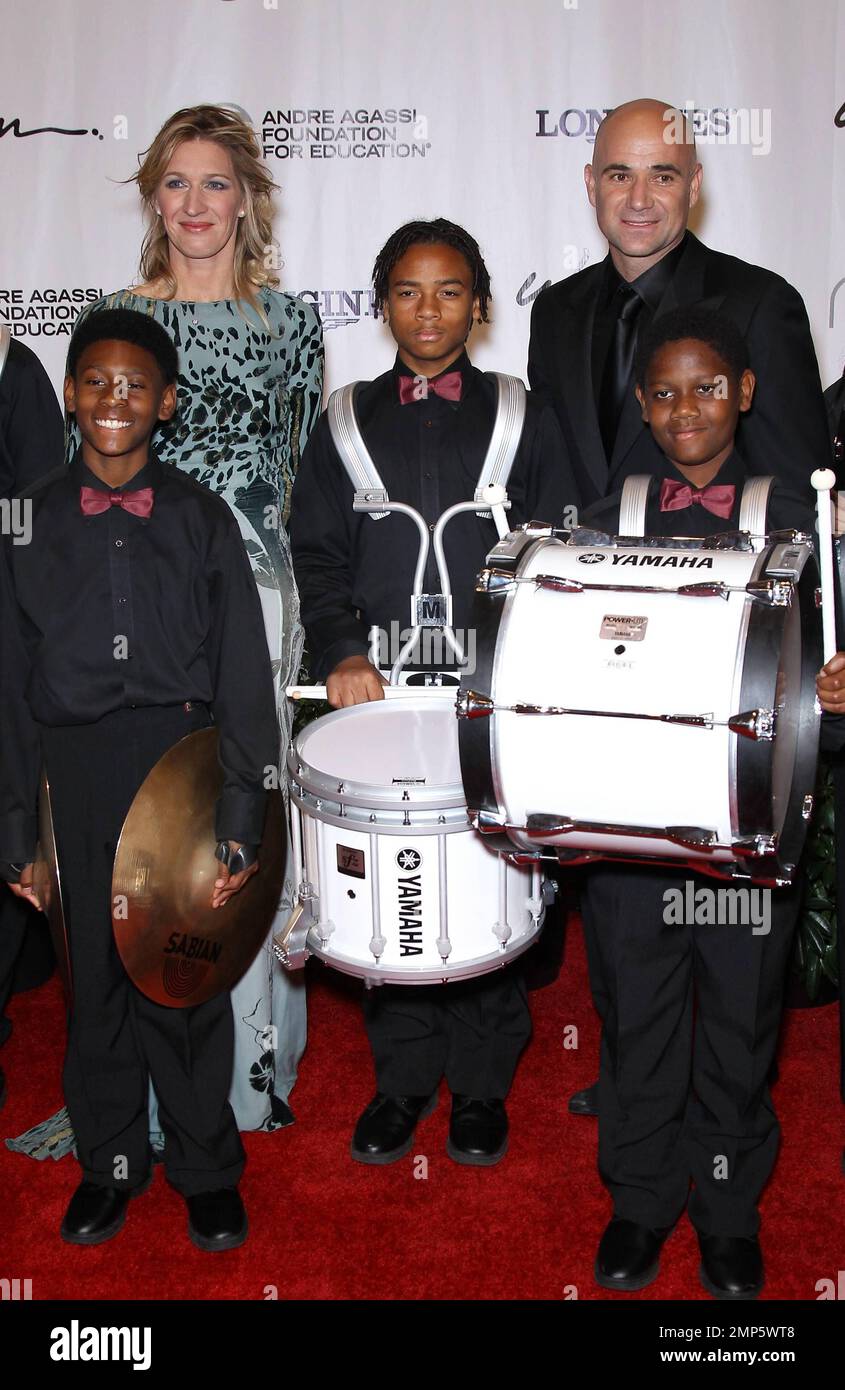 Steffi graf and their children Banque de photographies et d’images à ...