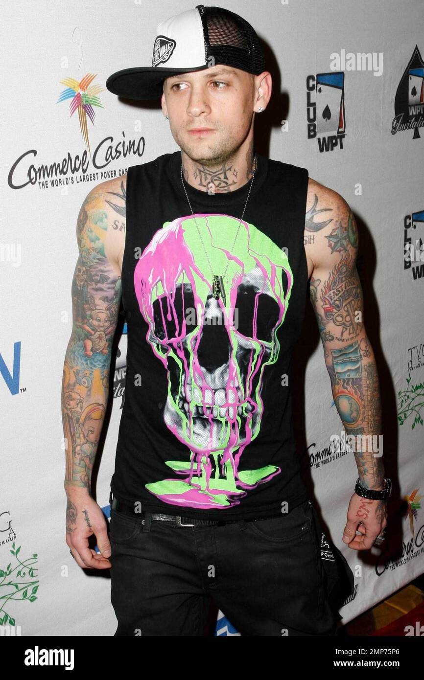 Benji Madden joue au poker lors de la WPT Invitational annuelle 7th. Le ...