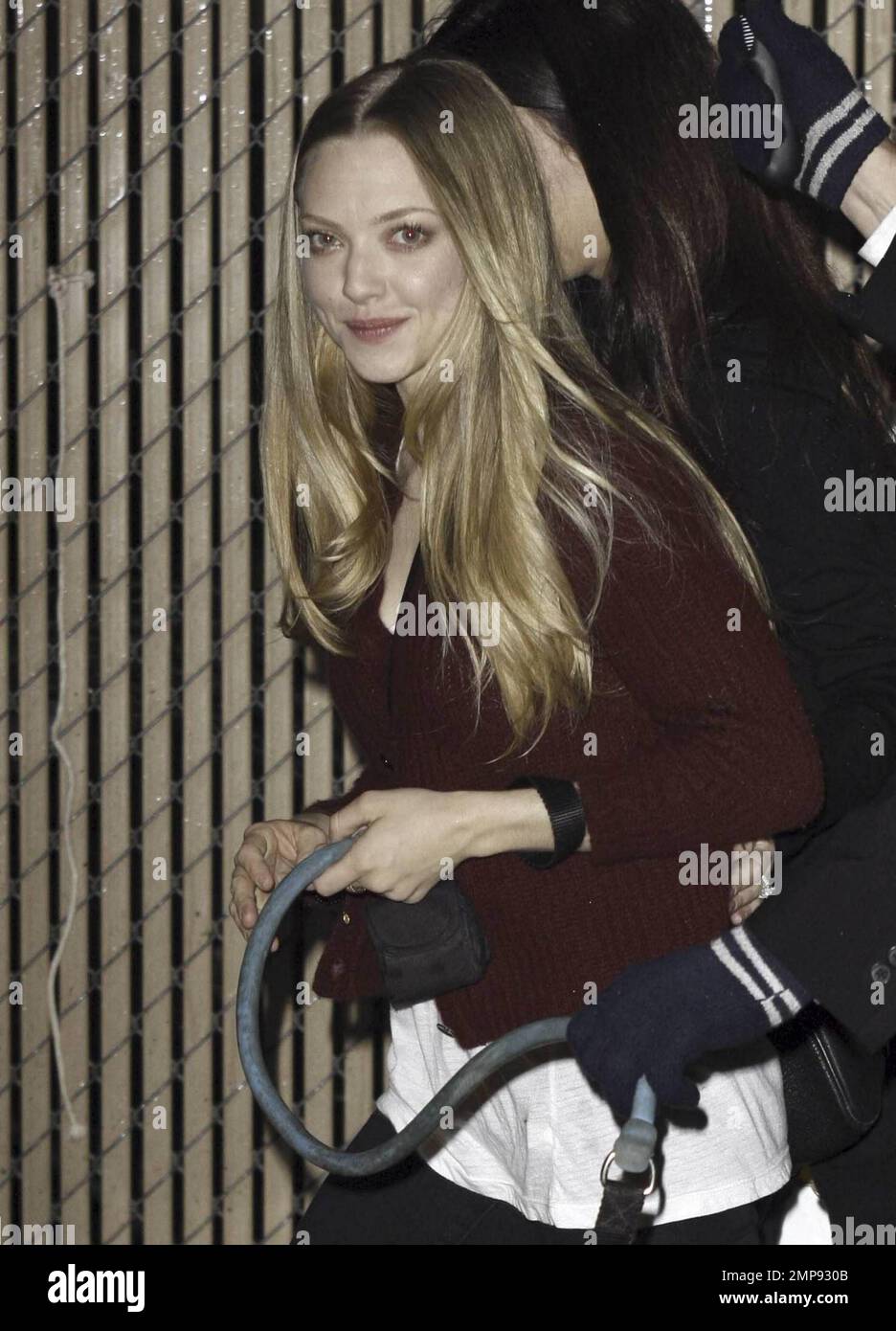 Amanda Seyfried accompagne une amie à quatre pattes lorsqu'elle arrive ...