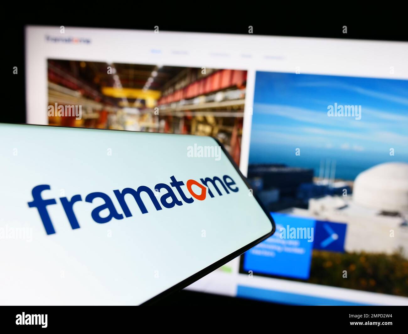 Logo framatome Banque de photographies et d’images à haute résolution ...