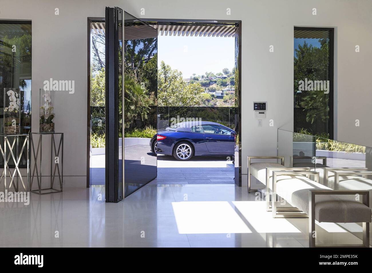 C'est l'incroyable 85M $ dollar Beverly Hills domaine à flanc de ...