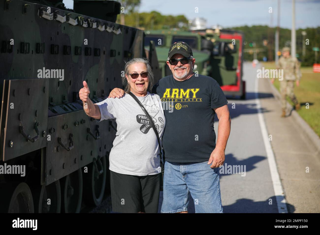 Renee Nagy et Mark Nagy, parents de soldats affectés à l'équipe de ...