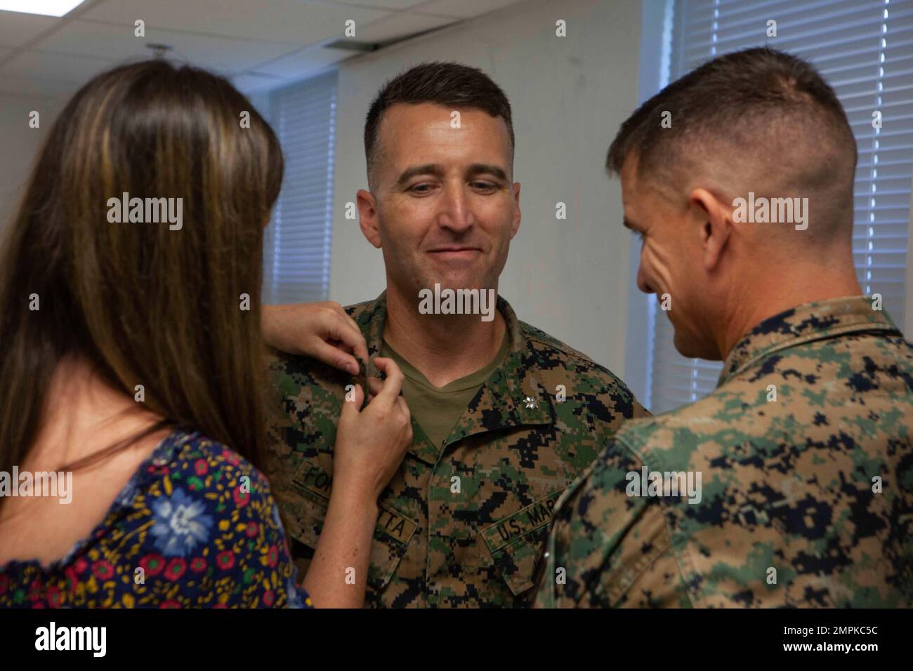 ÉTATS-UNIS Le major Joseph Fontanetta du corps maritime affecté à l ...