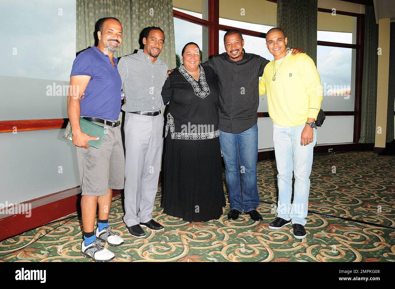 L'acteur Jeffrey Wright, MSNBC et Tom Joyner Morning Show commentateur ...