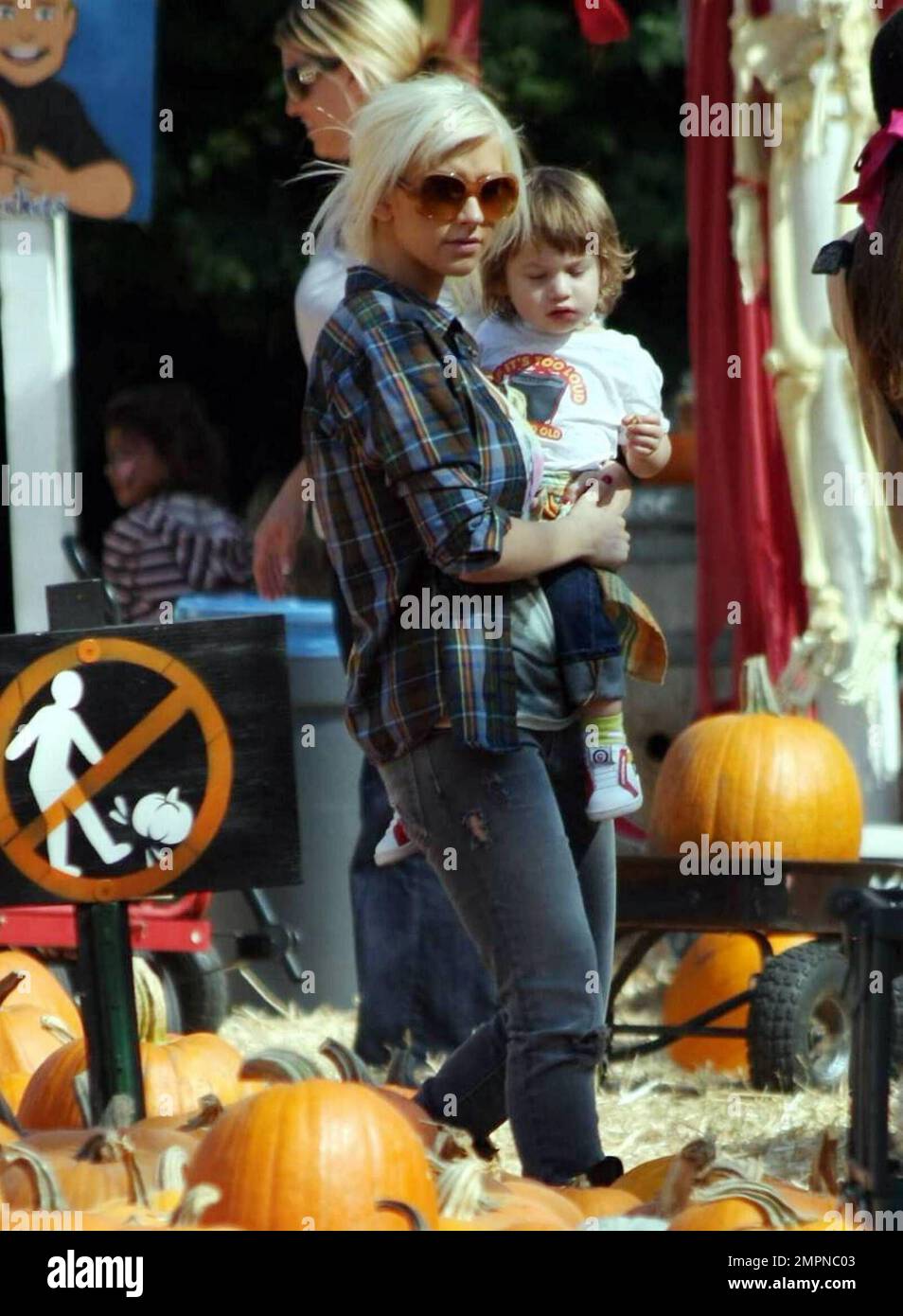 Christina Aguilera et sa famille, dont son mari Jordan, son fils Max et ...
