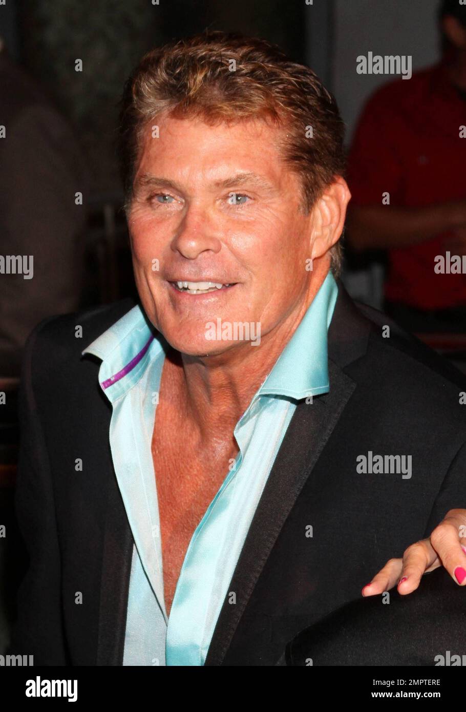 David Hasselhoff, ancien « Baywatch », et sa petite amie Hayley Roberts ...