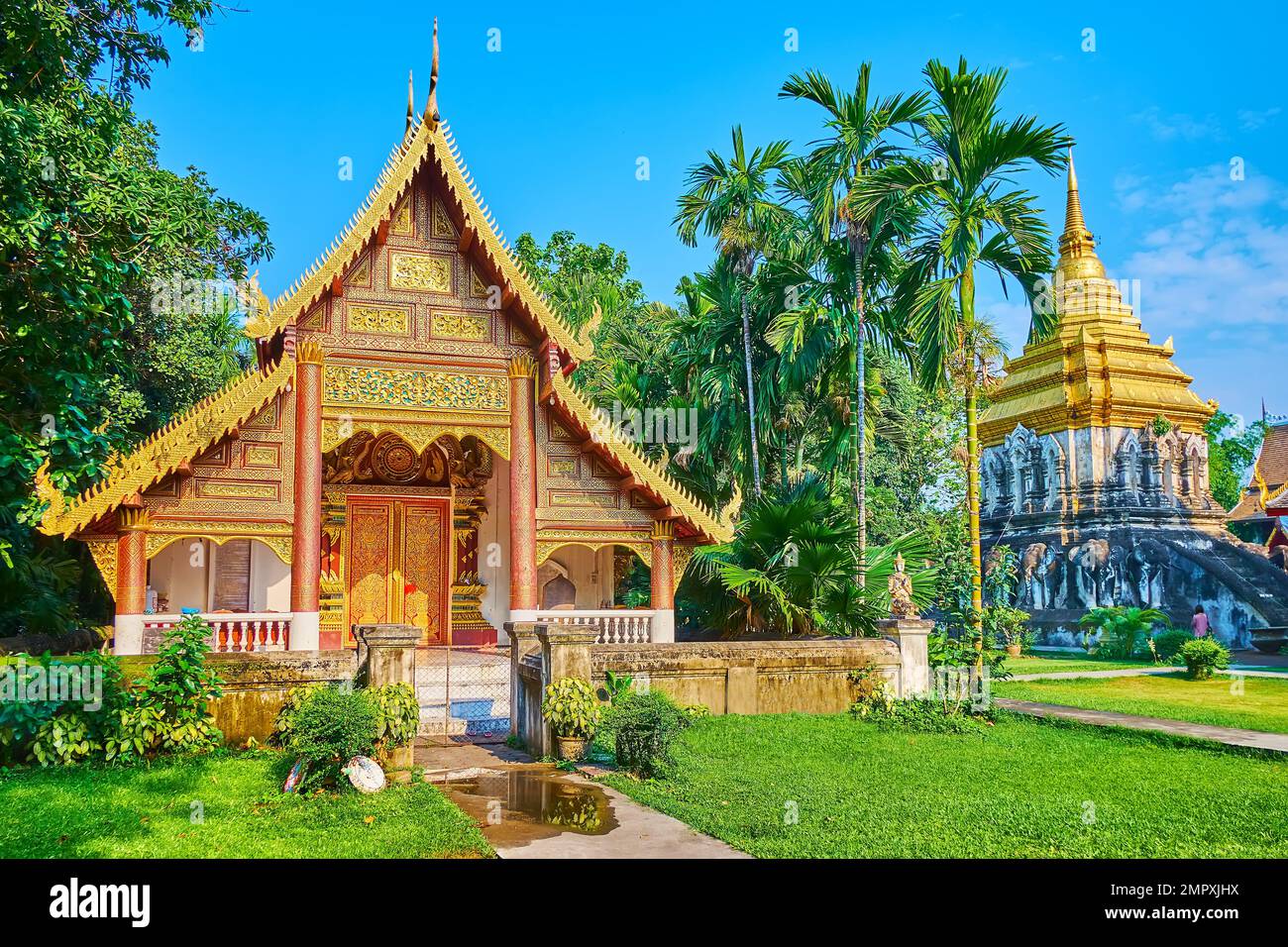 Chedi chang lom Banque de photographies et d’images à haute résolution ...