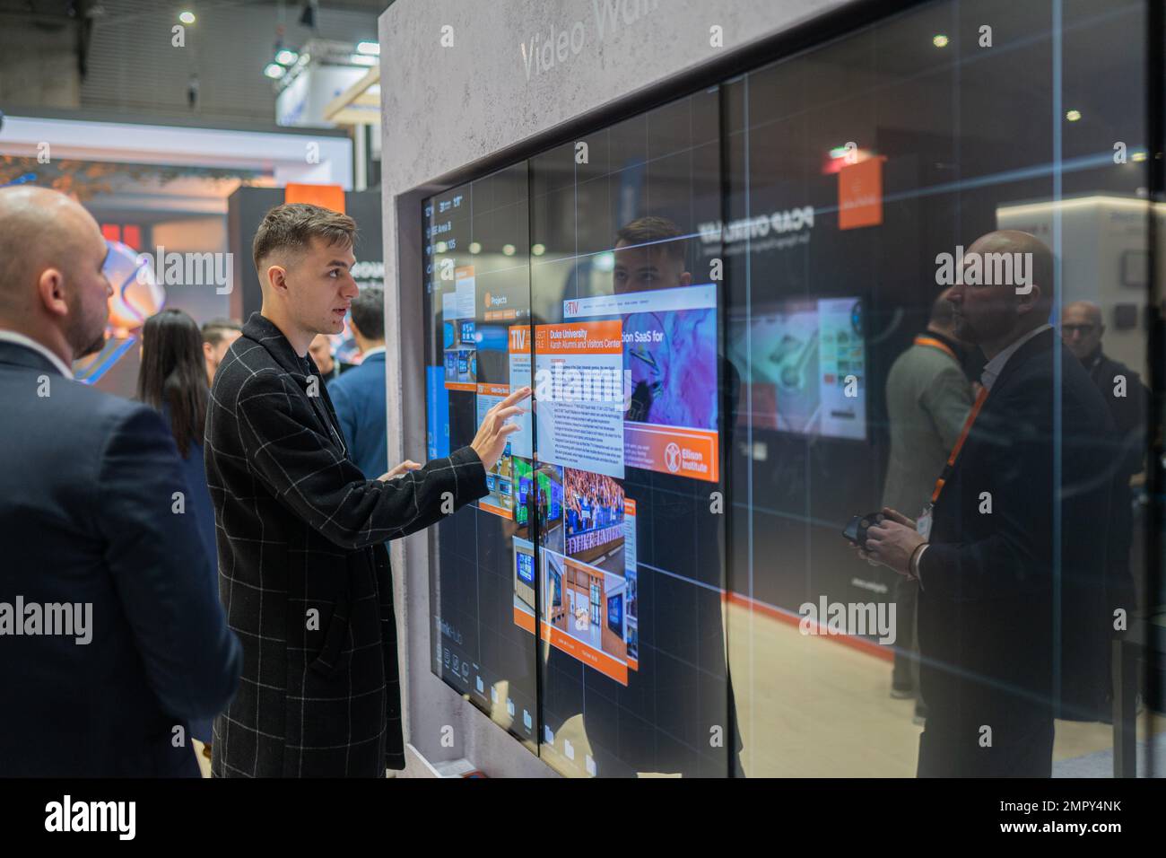 Barcelone, Barcelone, Espagne. 31st janvier 2023. Des milliers de personnes participent au salon ...
