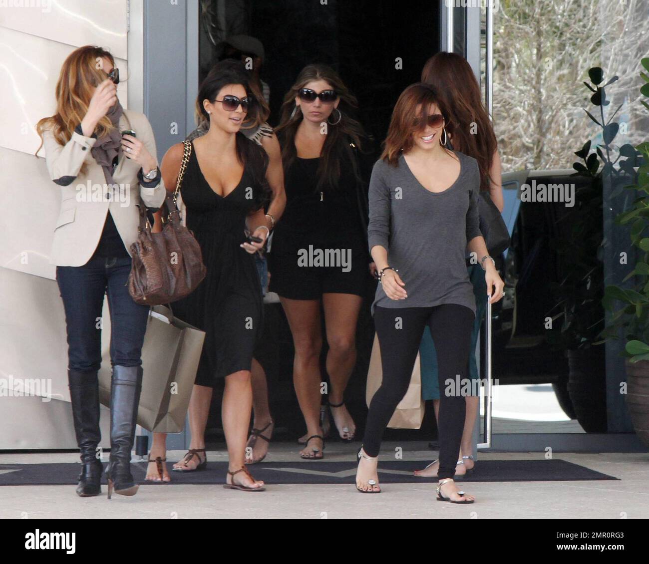 EVA Longoria Parker fête son anniversaire avec un groupe d'amis à South ...