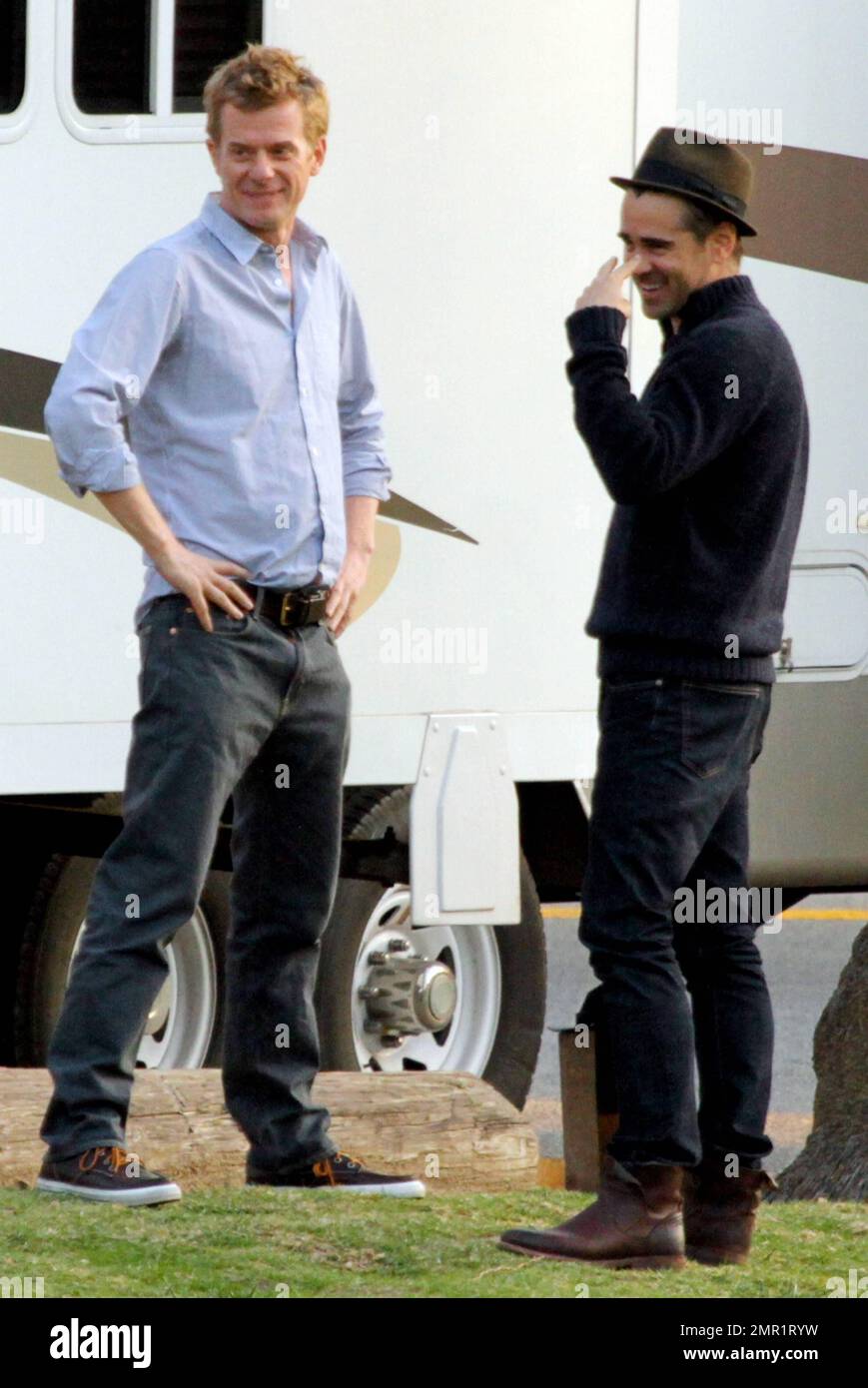 EXCLUSIF !! Colin Farrell, Sam Rockwell et Abbie Cornish films scènes ...