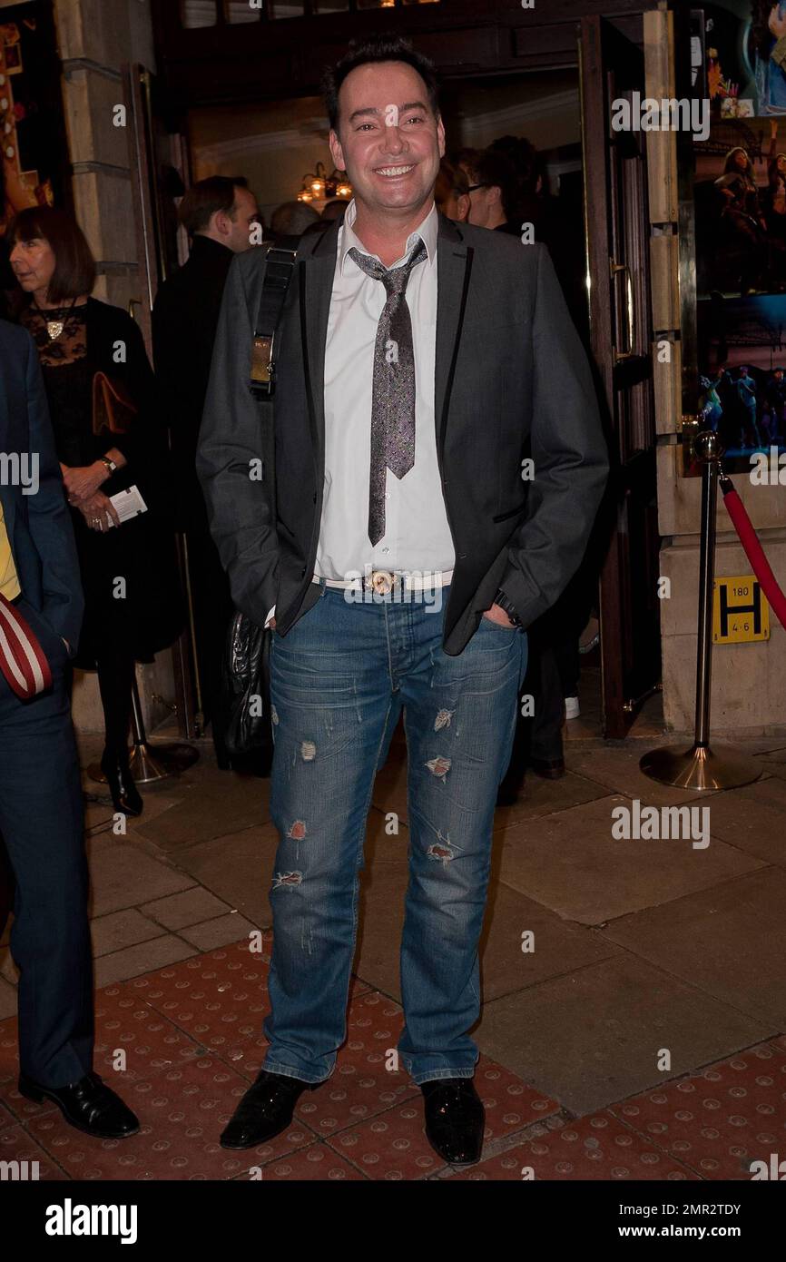 Craig Revel Horwood arrive au Shaftesbury Theatre pour une soirée de ...