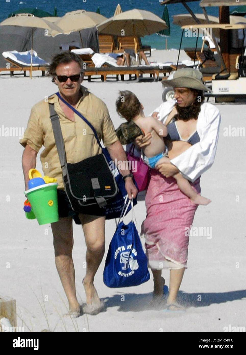Exclusif !! Harvey Keitel profite d'un après-midi sur Miami Beach avec ...